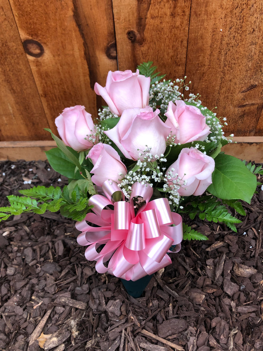 Half Dosen Fresh Rose Bouquet – Kaufold's Country Florist and Farm, Inc